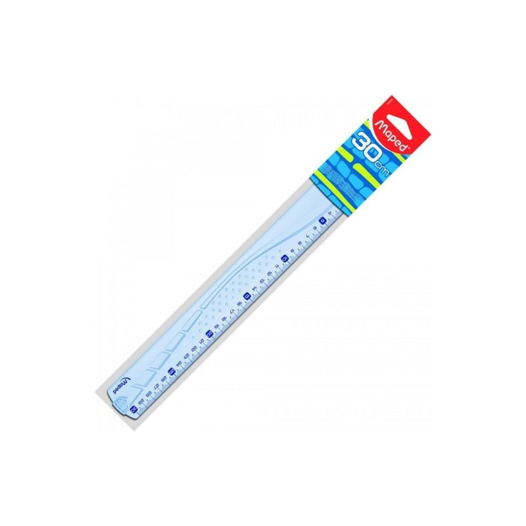 REGLAS PLASTICAS 12"/30CM BL – paredesycompania